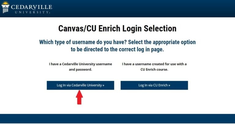 Changes to Canvas Login Page - Information Technology