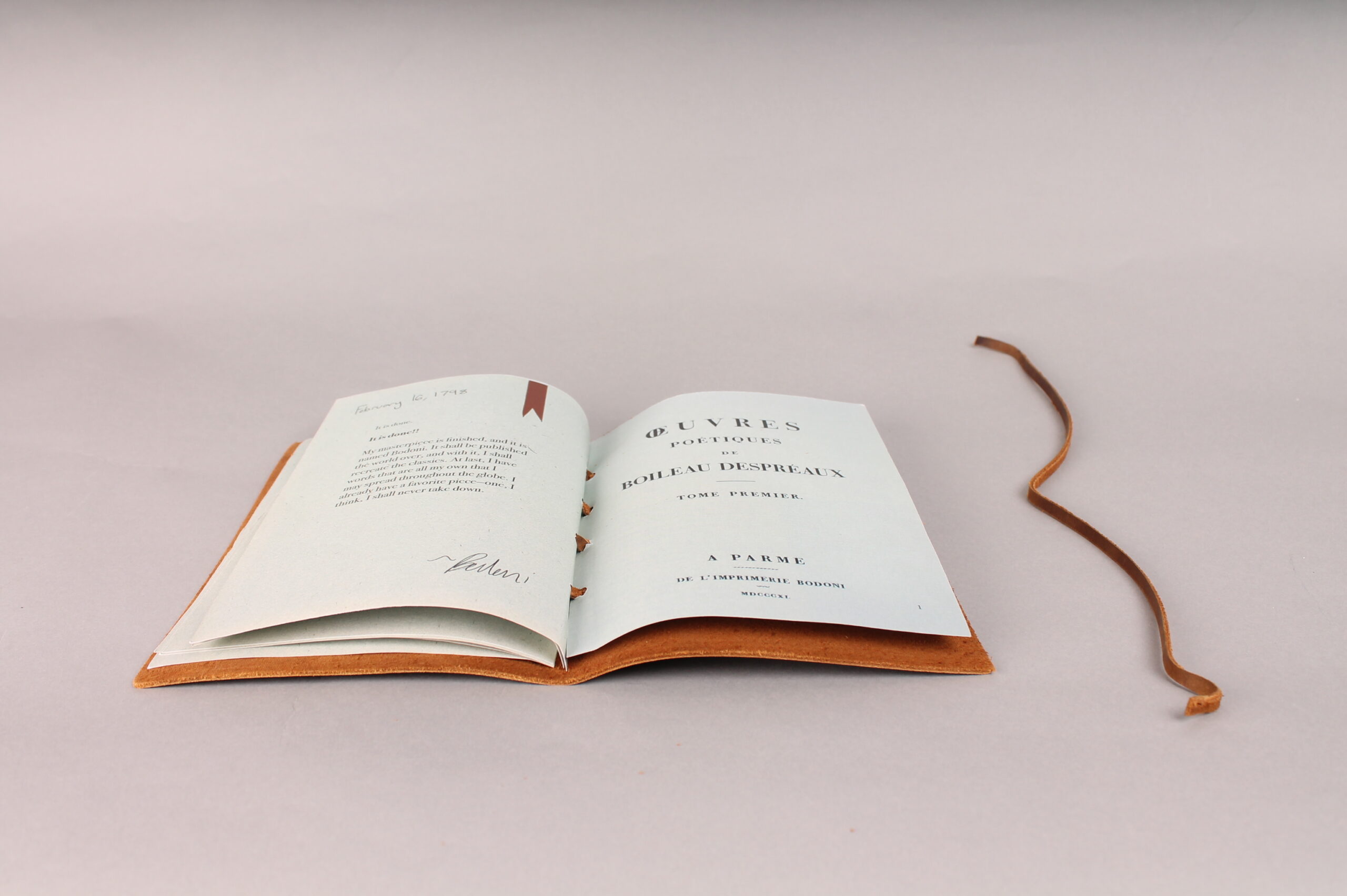 Typography: Type Spec Book – Student Gallery